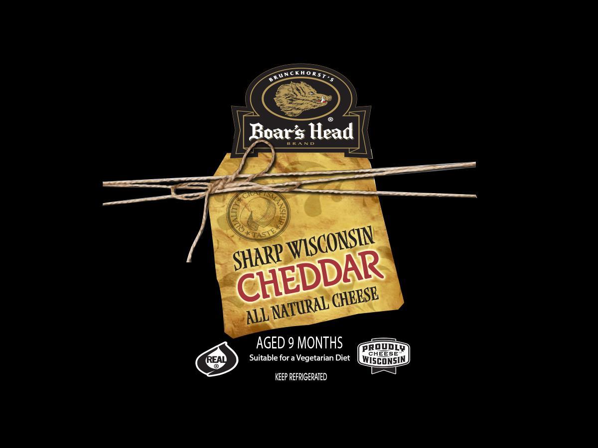Sharp Wisconsin Cheddar Cheese (White) | Boar's Head