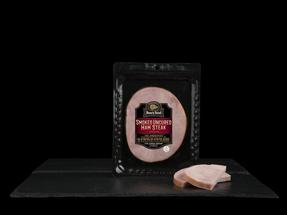 Boneless Smoked Uncured Ham Steak | Boar's Head