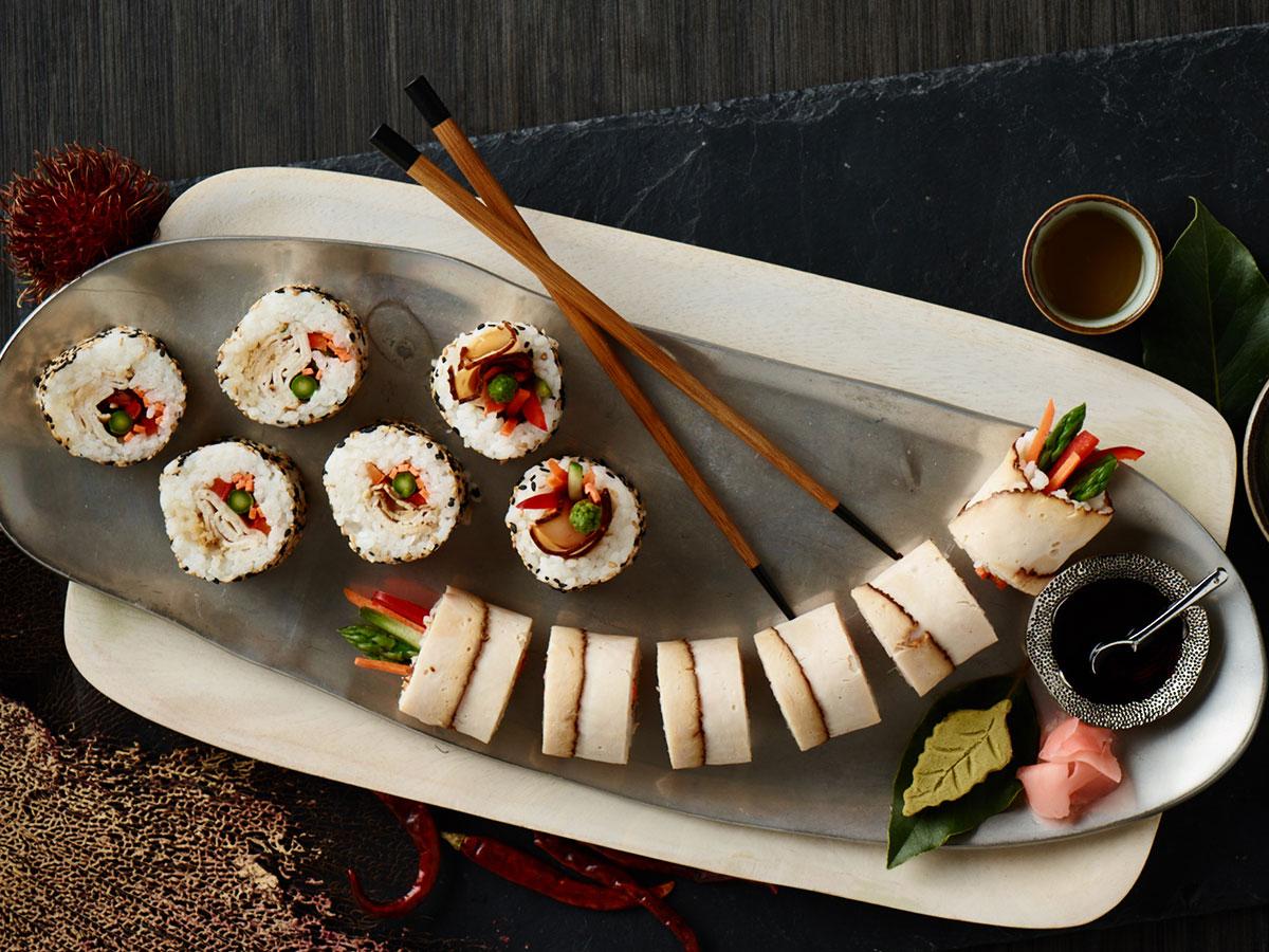 Bold Ichiban Teriyaki® Style Chicken Sushi Roll Recipe | Boar's Head